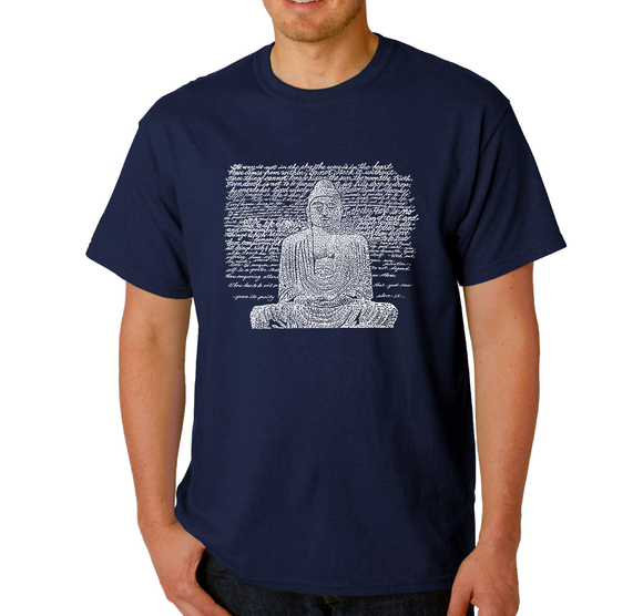 LA Pop Art | Shirts | Mens Word Art Tshirt Zen Buddha | Poshmark